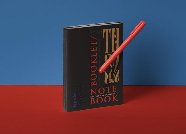 40+ Best Free Personal Diary / Notebook Mockups - Good Mockups