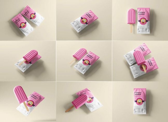 Ice Cream Mockup Archives - Good Mockups