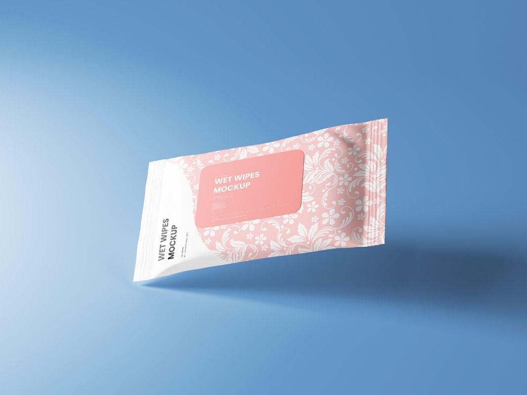 10 Free Wet Wipes Mockup PSD Files - Good Mockups