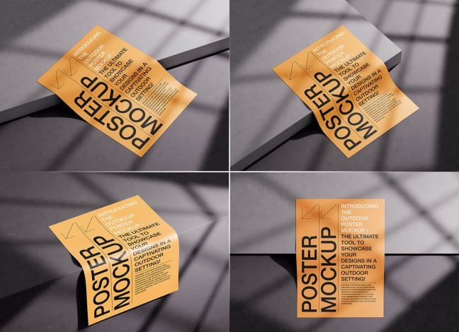 220+ High Quality Free Paper Mockups - Page 5 of 20 - Good Mockups
