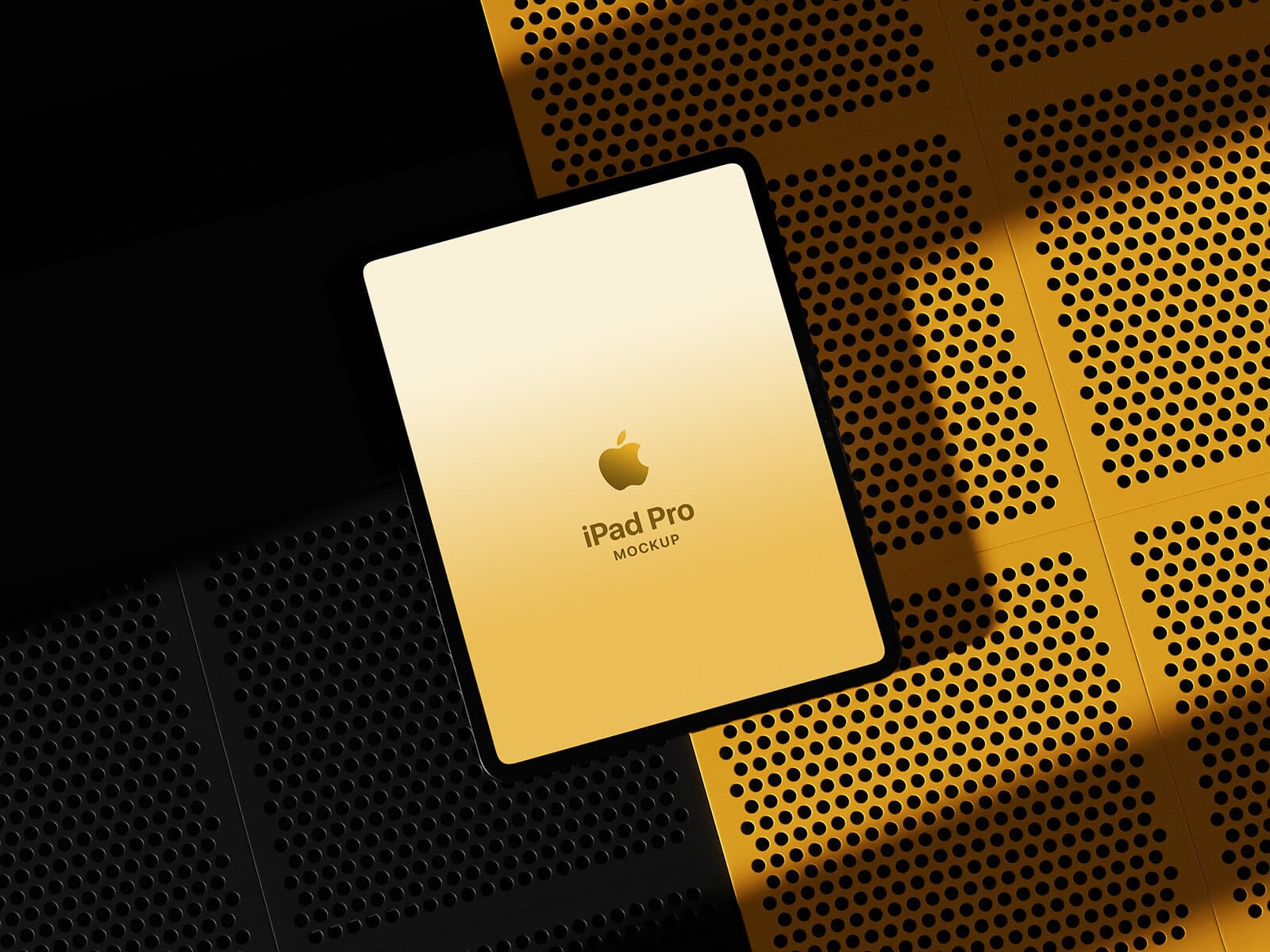 Free 13" Portrait M4 iPad Pro Mockup PSD - Good Mockups