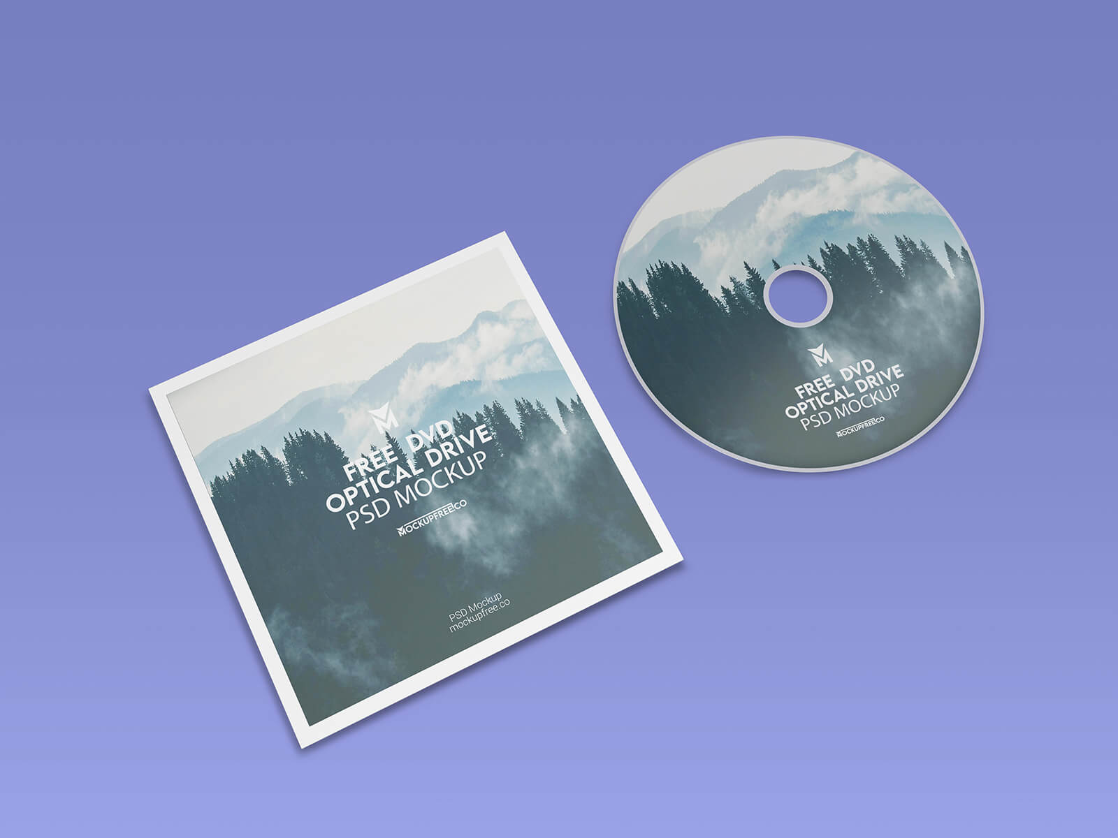 Free DVD Optical Drive Mockup PSD Set - Good Mockups