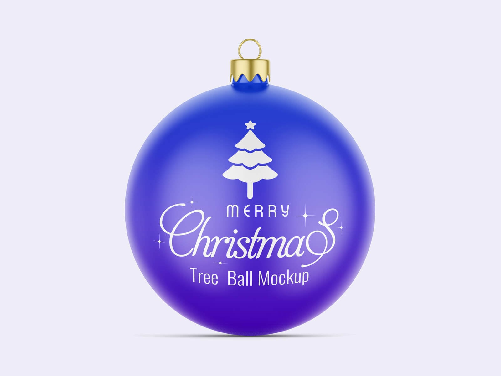 Free Customizable Christmas Bauble / Ball Mockup PSD - Good Mockups