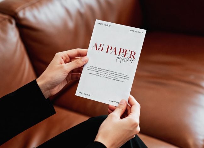 200+ High Quality Free Flyer Mockups - Good Mockups