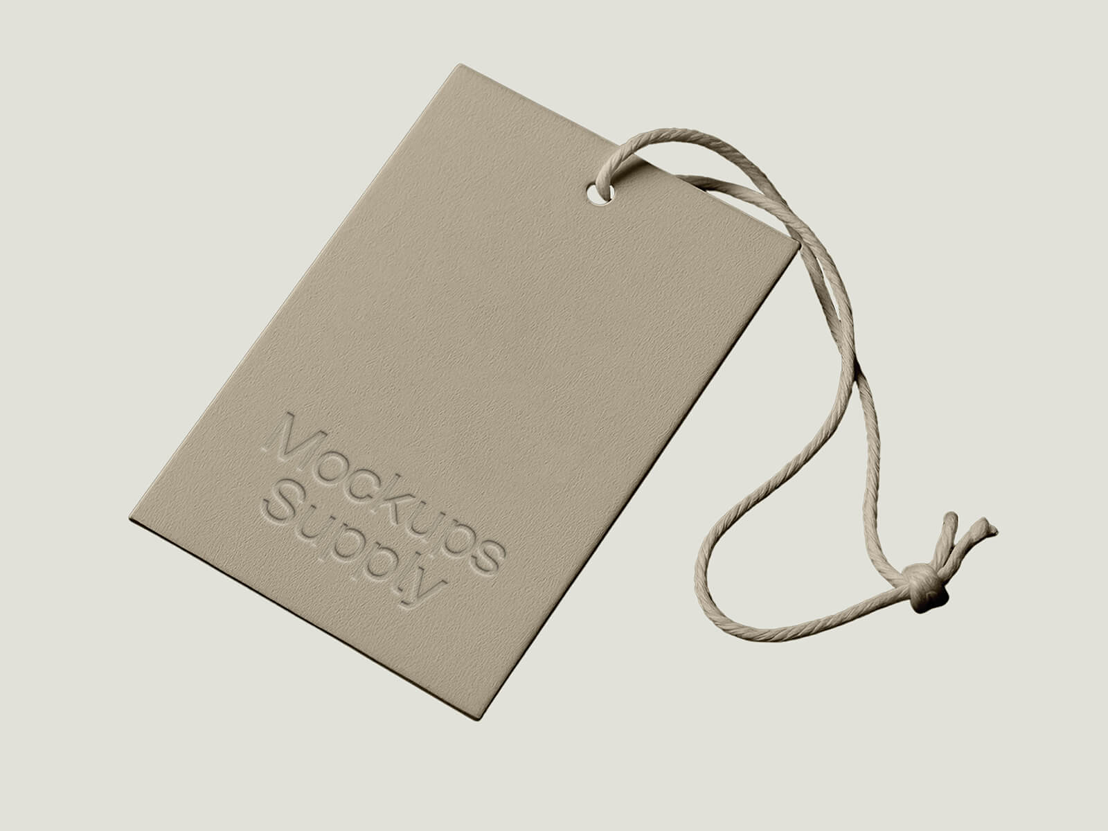 Free Fashion Brand Premium Hang Tag Mockup PSD - Good Mockups